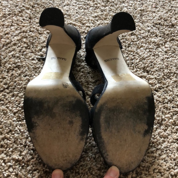 Bakers | Shoes | Euc Bakers Black Platform Heels Minor Wear | Poshmark
